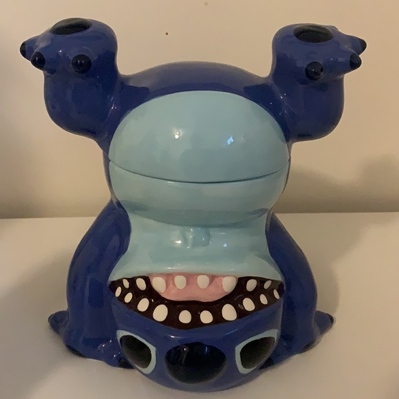 Disney Stitch | Kitchen | Disney Stitch Upside Down Ceramic Treat Jar ...